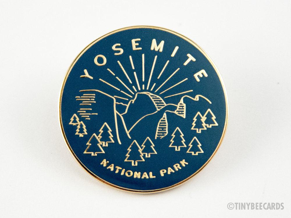 Yosemite National Park Enamel Pin – TinyBeeCards